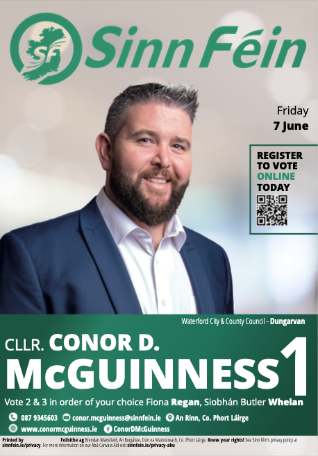English Version – Conor D. McGuinness TD